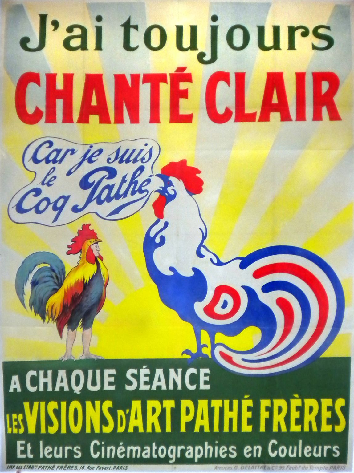 The Pathé trade mark in the collections - Pathé